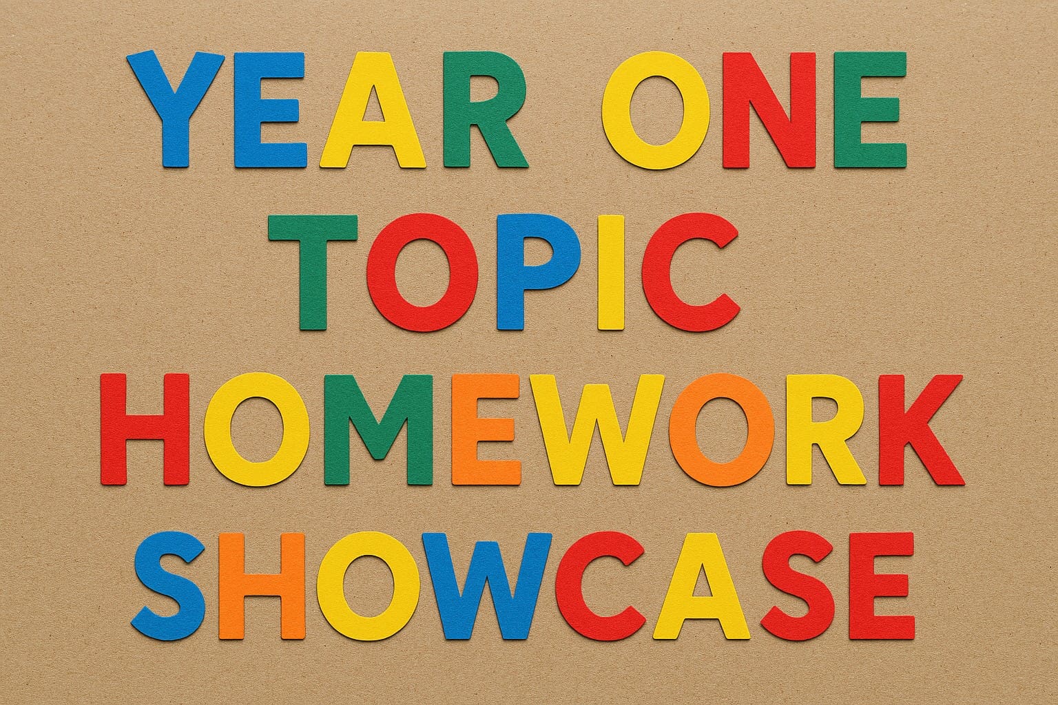Topic Homework Showcase - Crossdale Primary School